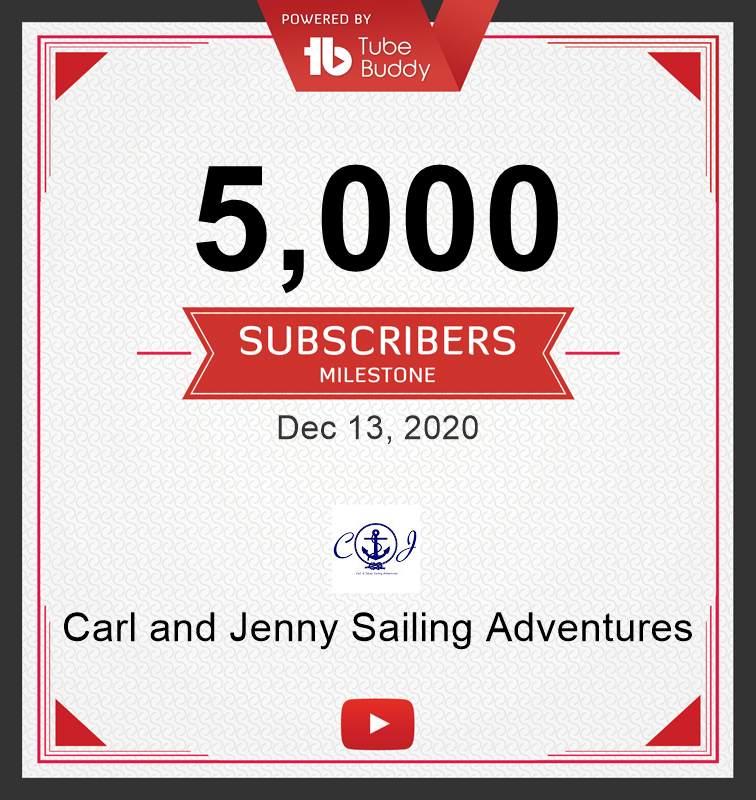 We got to 5000 YouTube Subscribers - Carl and Jenny